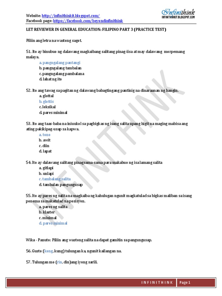 General Education Filipino 3 | PDF