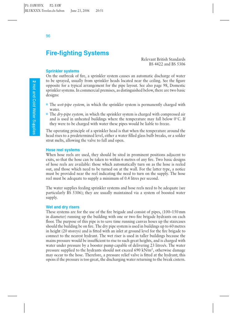 Isometric Fire Figting System | PDF | Fire Sprinkler System | Gases