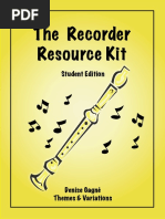 Beginner's Recorder Course Guide | PDF | Recorder (Musical Instrument ...