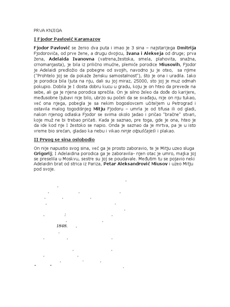 Braca Karamazovi | PDF