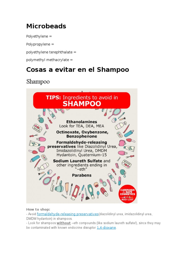 Microbeads in Cosmetics | PDF