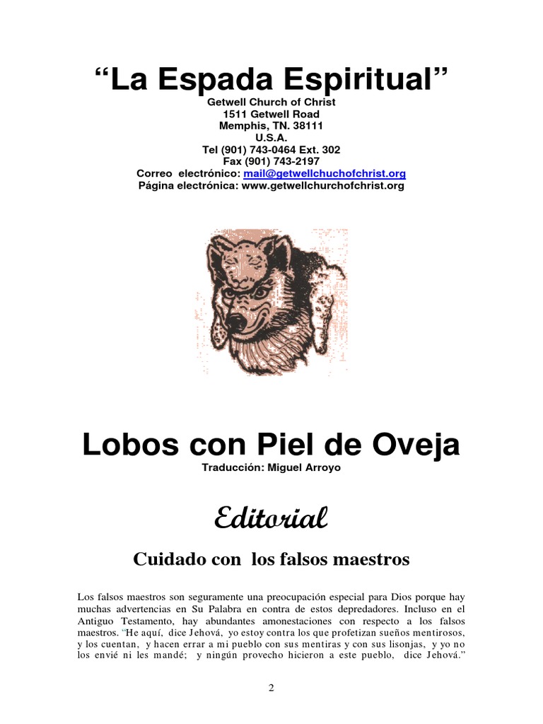 Lobos Rapaces | PDF | Salmos | Cristo (título)