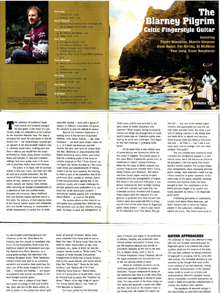 The Blarney Pilgrim Booklet | PDF | Leisure | Entertainment (General)