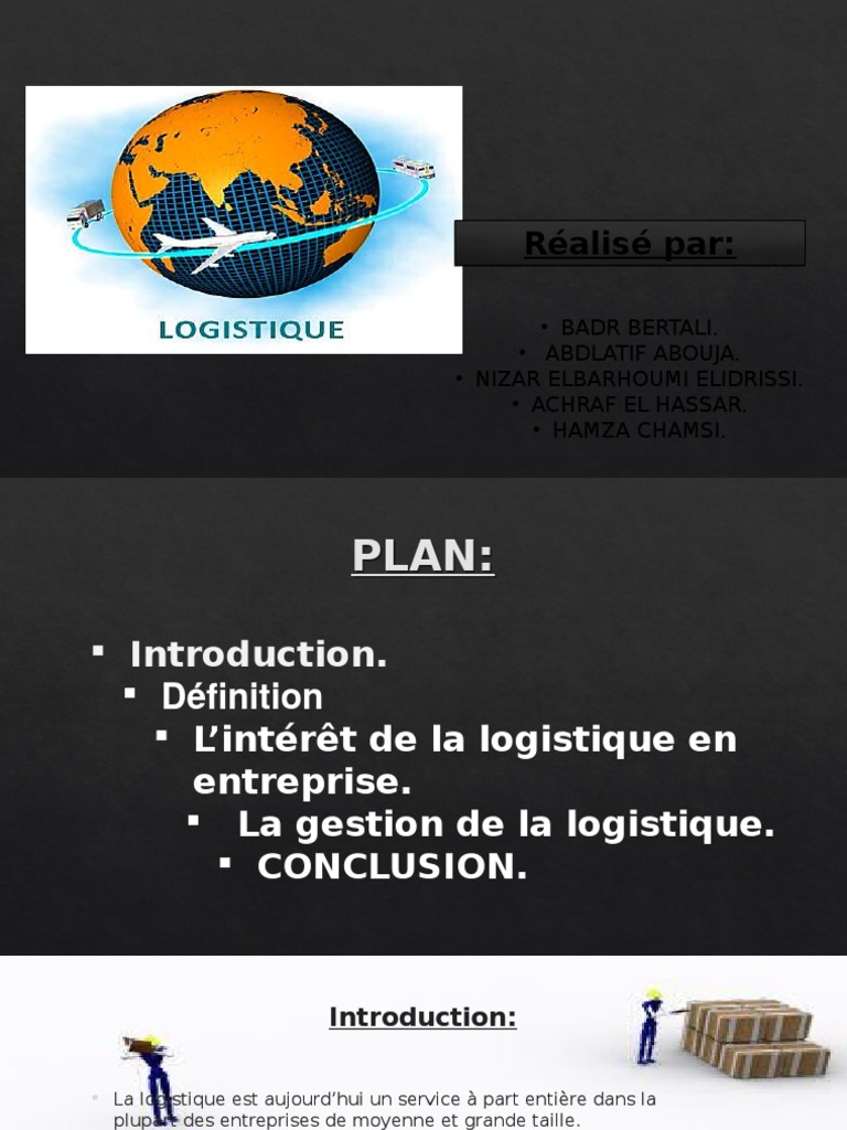 Expose Log | PDF | Logistique | Stockage de l'énergie