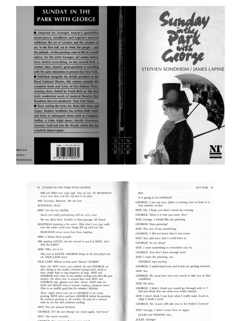 Sunday in The Park With George - We Dont Belong Together | PDF