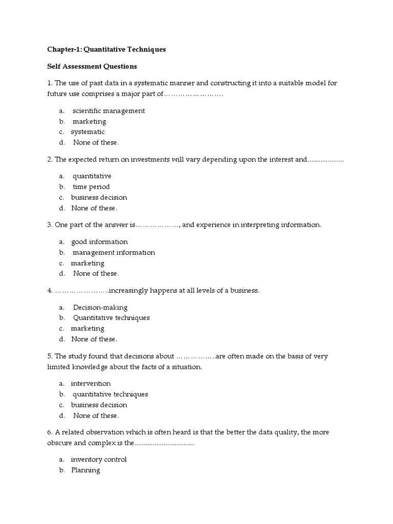 Research Methodology Exam | PDF | Average Cost | Forecasting Research Methodology Exam | PDF | Average Cost | Forecasting