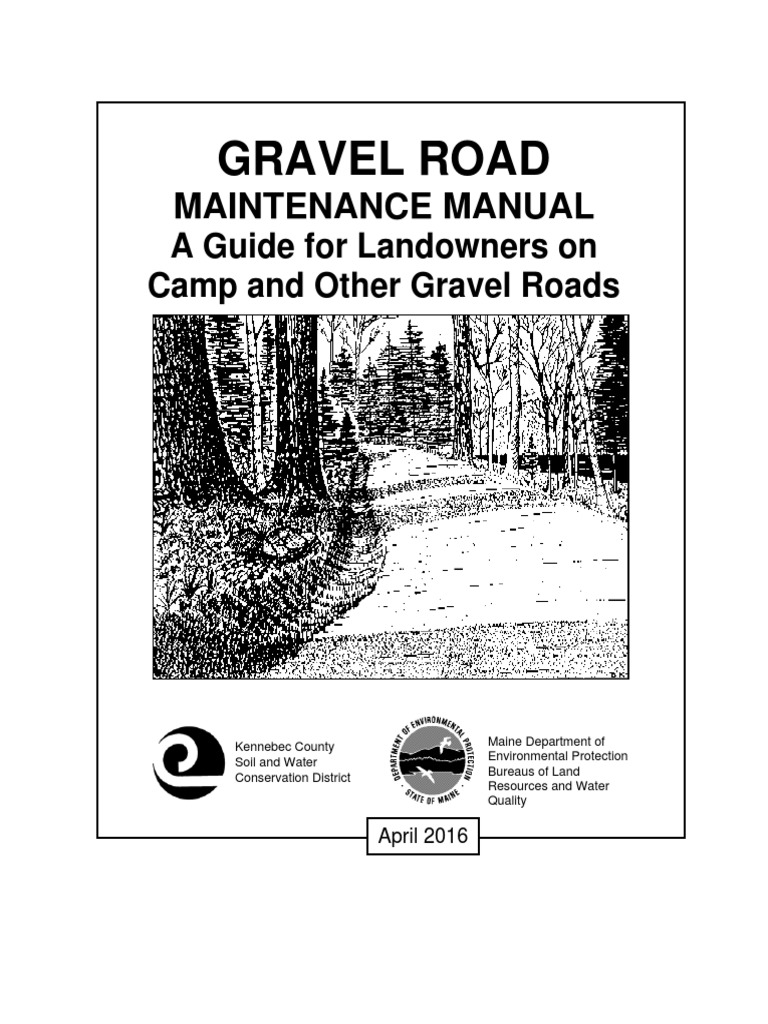 Gravel Road Maintenance Manual | PDF | Surface Runoff | Road