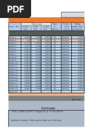 Cable Tray Size Calculation Sheet | PDF | Equipment | Building Engineering