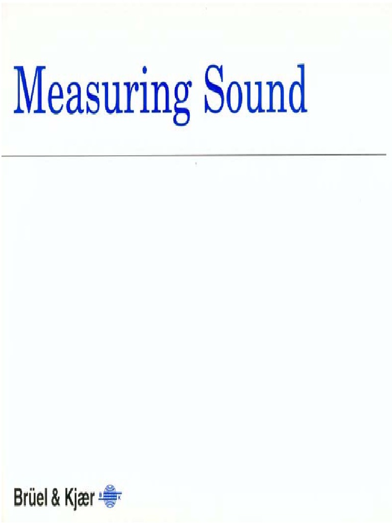Measuring Sound PDF | PDF | Microphone | Sound