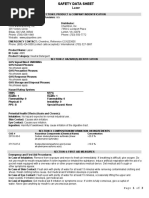 Benzoic Acid - Material Safety Data Sheet | PDF | Personal Protective ...