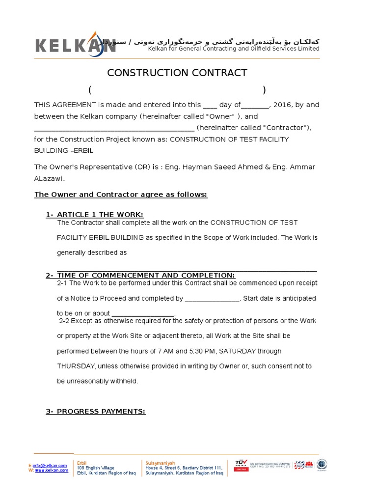 Contract Letter | PDF | Business Law | Justice