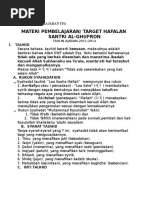 Buku Materi TPA TPQ Taman Pendidikan Al-Quran | PDF