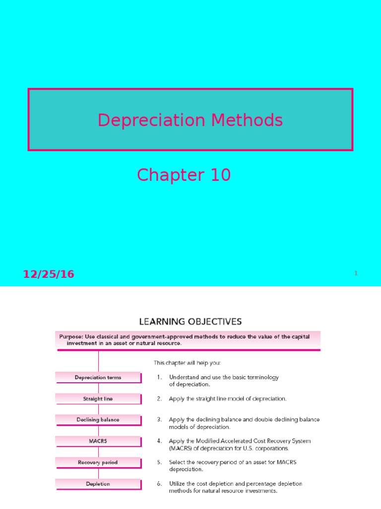 A Comprehensive Guide to Depreciation Methods and Their Application ...