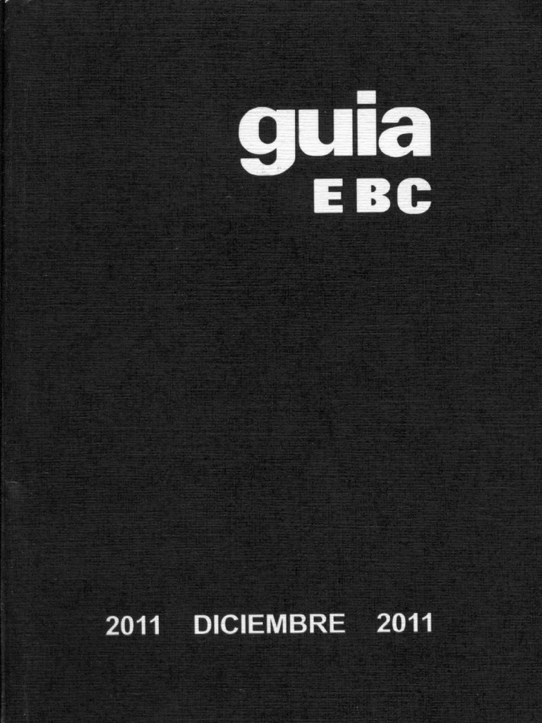 GUIA EBC Modelos Antiguos | PDF
