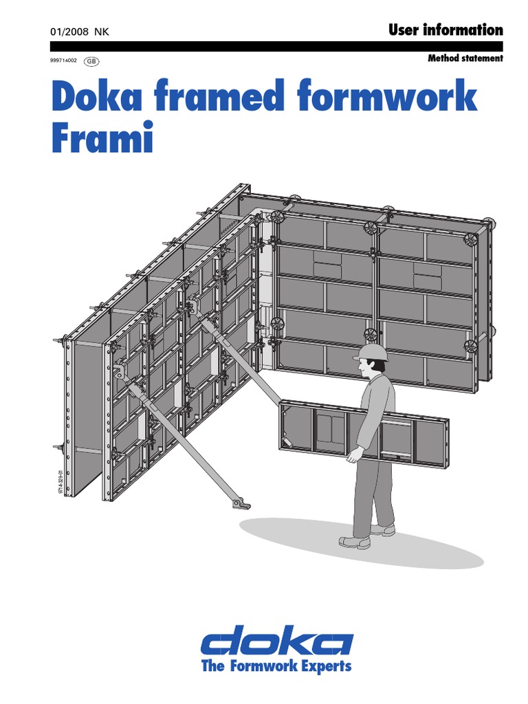 Doka Framed Formwork Panel (Foundation) | PDF | Scaffolding | Crane ...