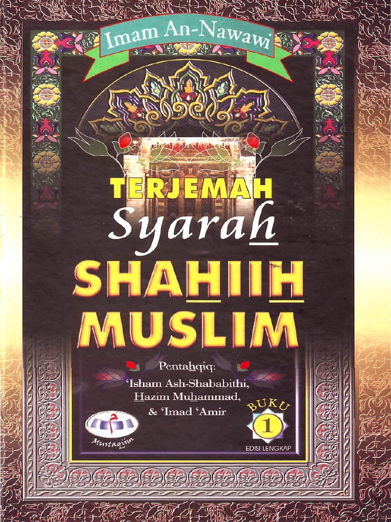 Imam An-Nawawi, Terjemah Syarah Shahih Muslim Buku-1 PDF | PDF