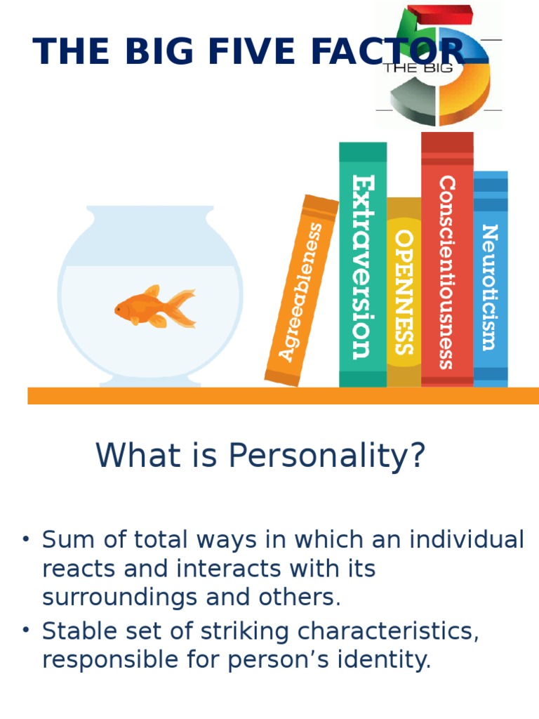 Big Five Factor | PDF | Extraversion And Introversion | Psychological ...
