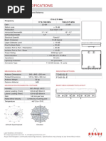 5UPX0805F (5 Beams 10 Port 850) PDF | PDF | Antenna (Radio) | Decibel