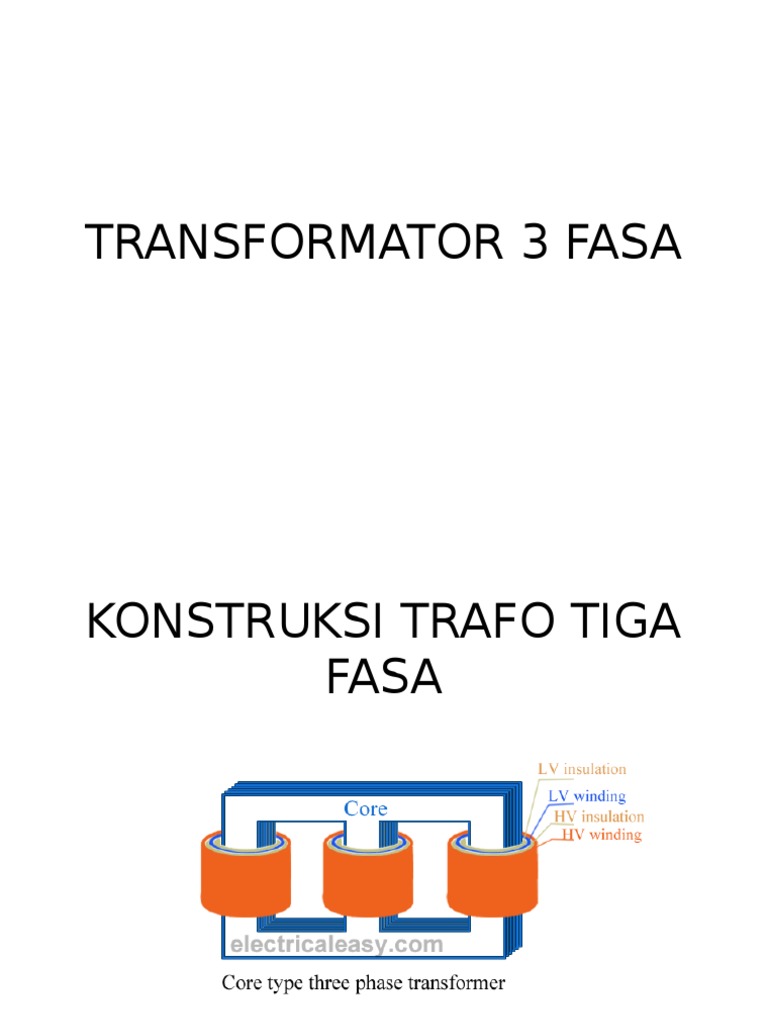 PTT Trafo Tiga Fasa | PDF