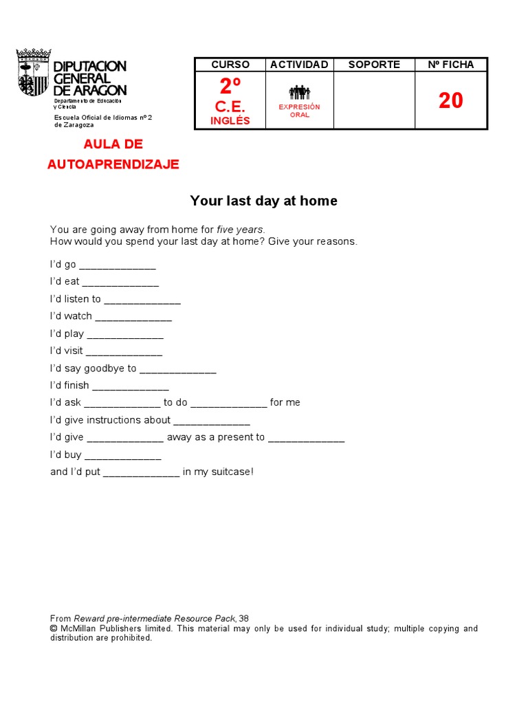 Your Last Day at Home | PDF