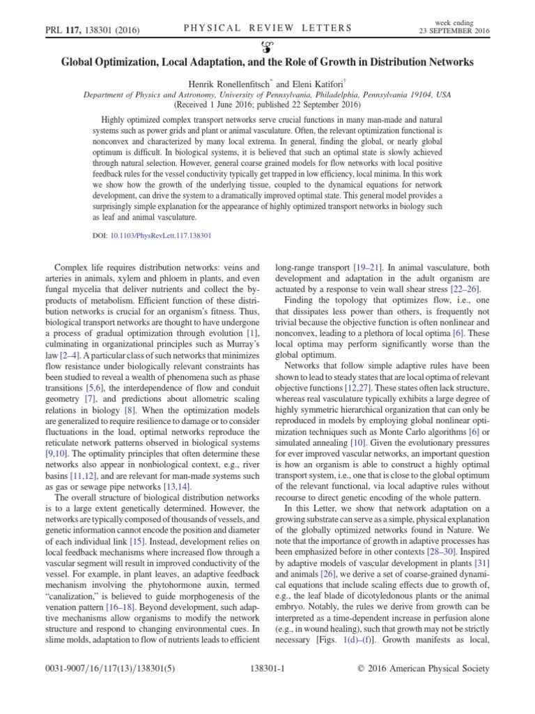 Physical Review Letters