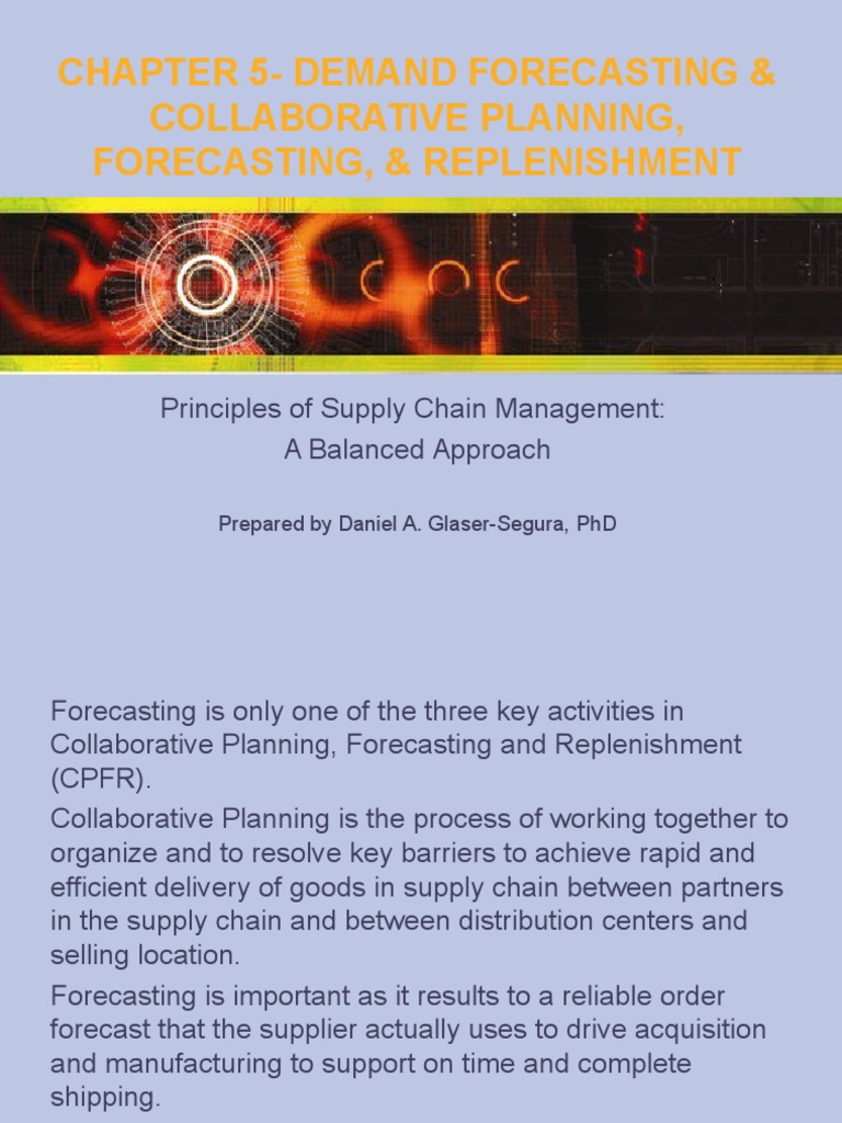 Chapter 5 | PDF | Forecasting | Supply Chain