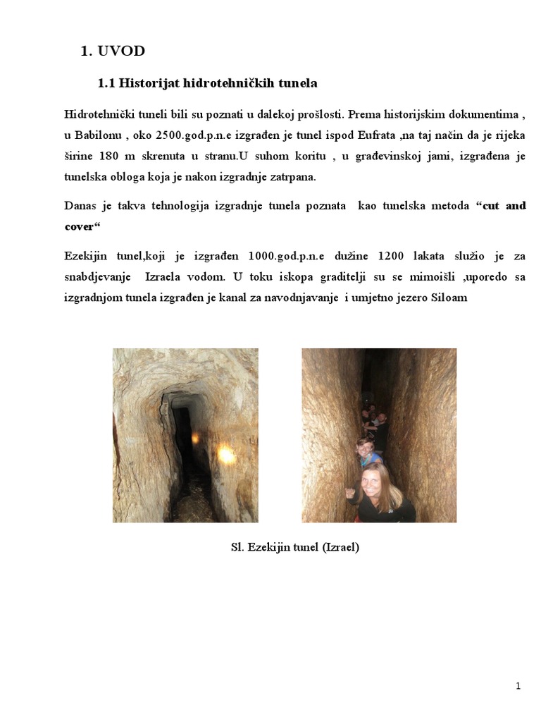 Hidrotehnicki Tuneli | PDF