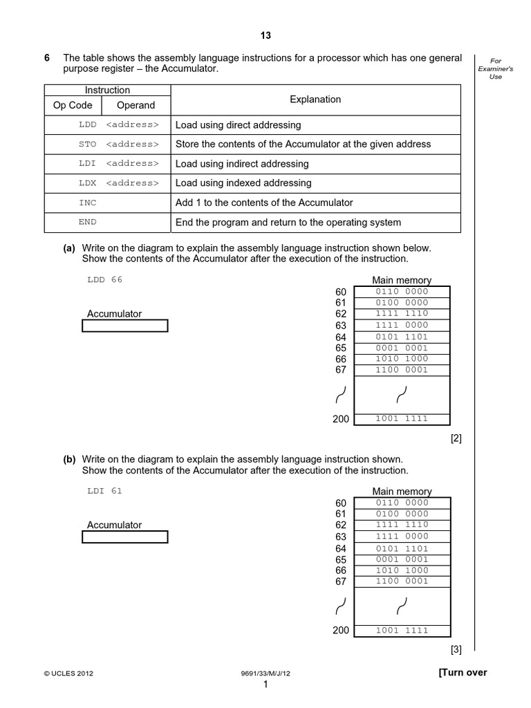 Assembly Language | PDF | Instruction Set | Assembly Language