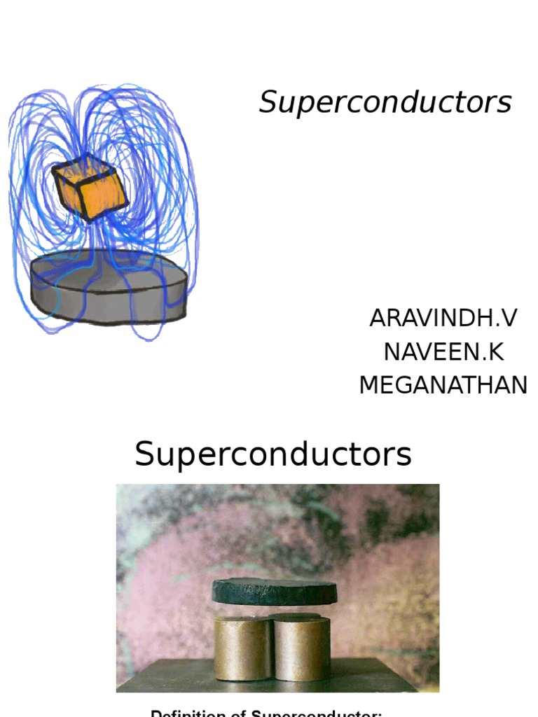Superconductor 1 | PDF | Superconductivity | Magnetism