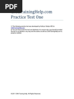 FREE PRINTABLE CNA Practice Exam | PDF | Patient | Artery