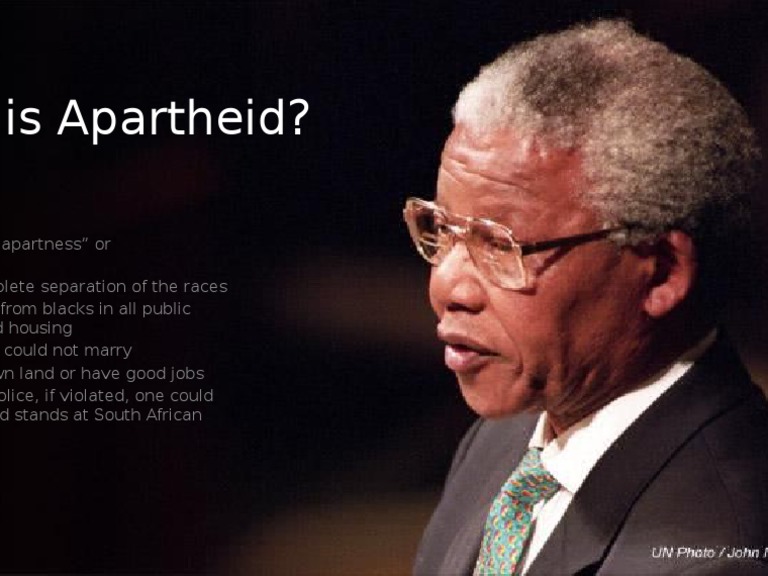 What Is Apartheid | PDF