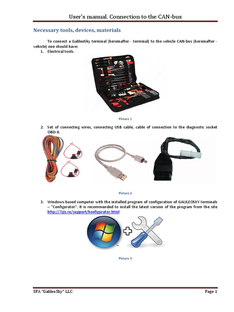 CAN-bus. Connection To The CAN-bus. General Recommendations | PDF ...