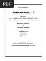 Sample Seminar Report Acknowledgment Format