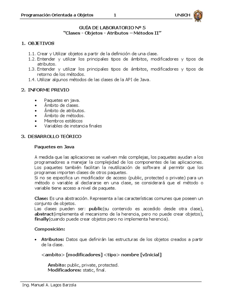 Understanding Object-Oriented Programming Concepts Through a Laboratory ...