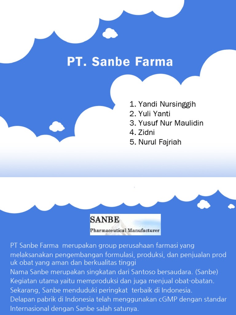Sanbe Farma | PDF