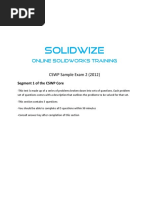 Certified SOLIDWORKS Professional Advanced Weldments (CSWPA-WD) | PDF ...