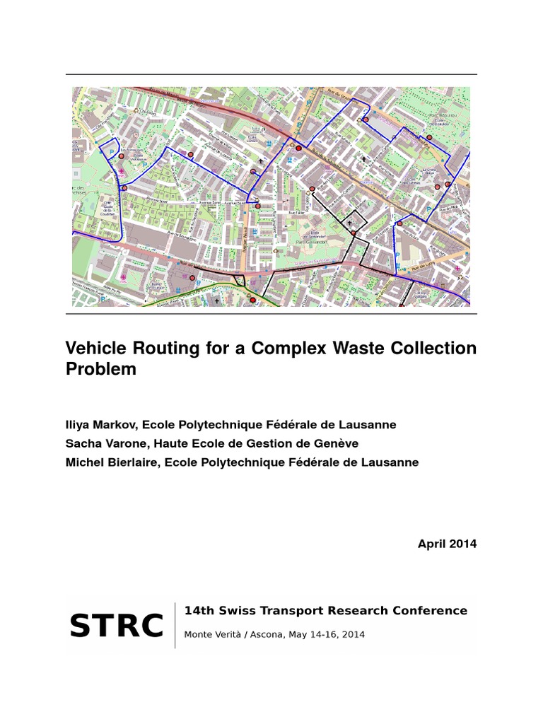 Vehicle Routing For A Complex Waste Collection Problem | PDF ...