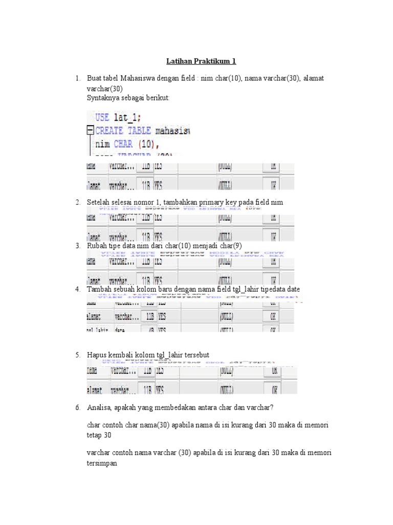 Laporan Basis Data | PDF
