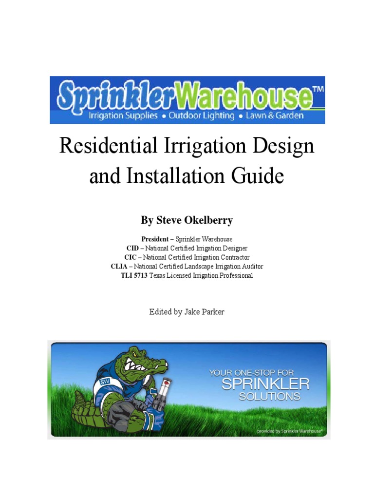 Design and Install A Sprinkler System | Download Free PDF | Valve ...