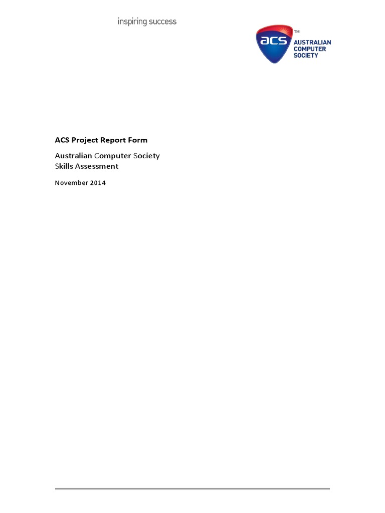 Acs Sample | PDF | Computer Network | Business Process