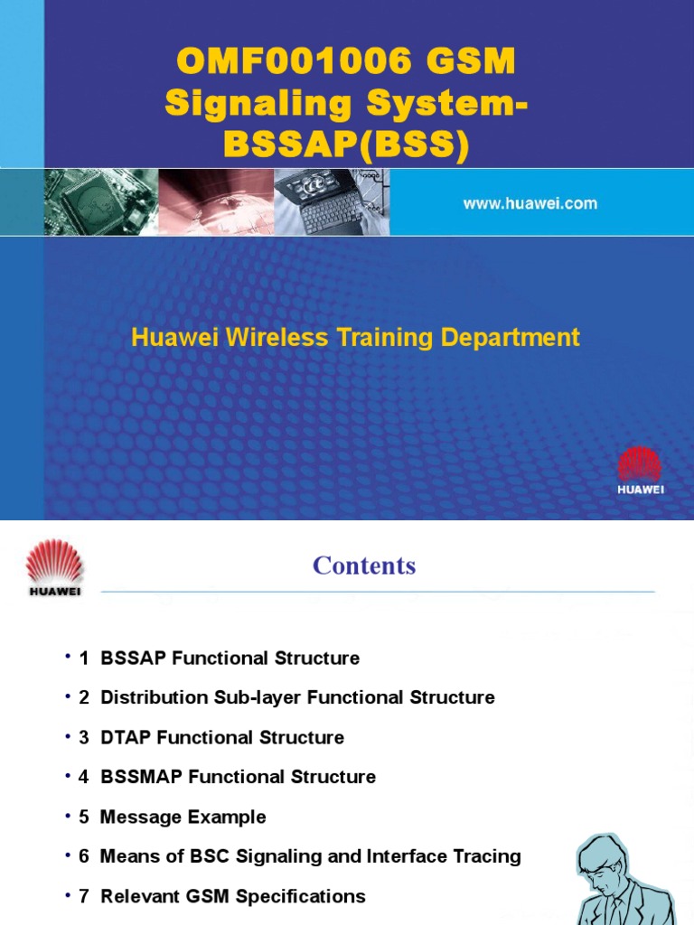 OMF001006 GSM Signaling System-BSSAP (BSS) | PDF | Pointer (Computer ...