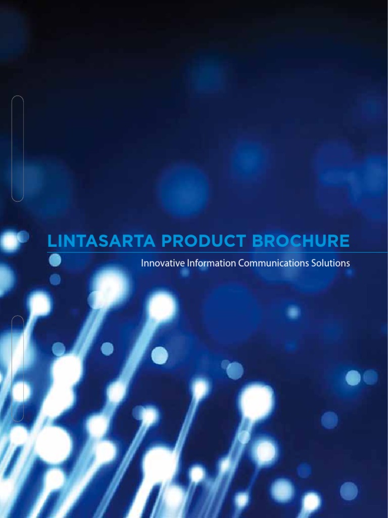 Lintasarta ProductBrochure Dedicated Internet | PDF | Internet Access ...