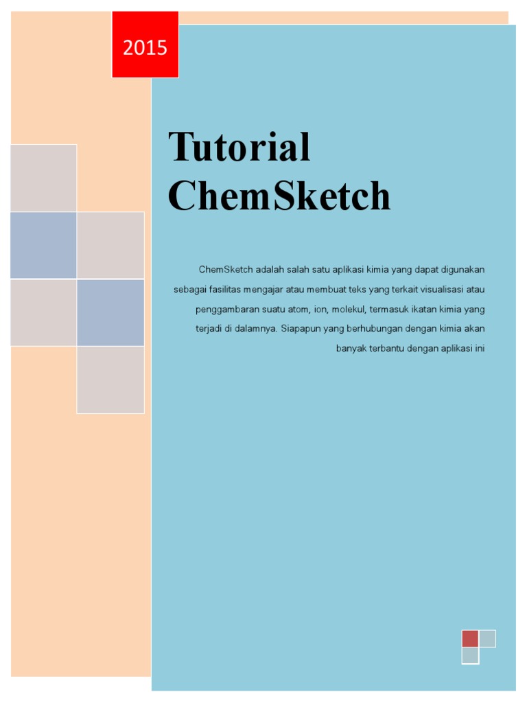 Tutorial Membuat Struktur Lewis With ChemSketch | PDF
