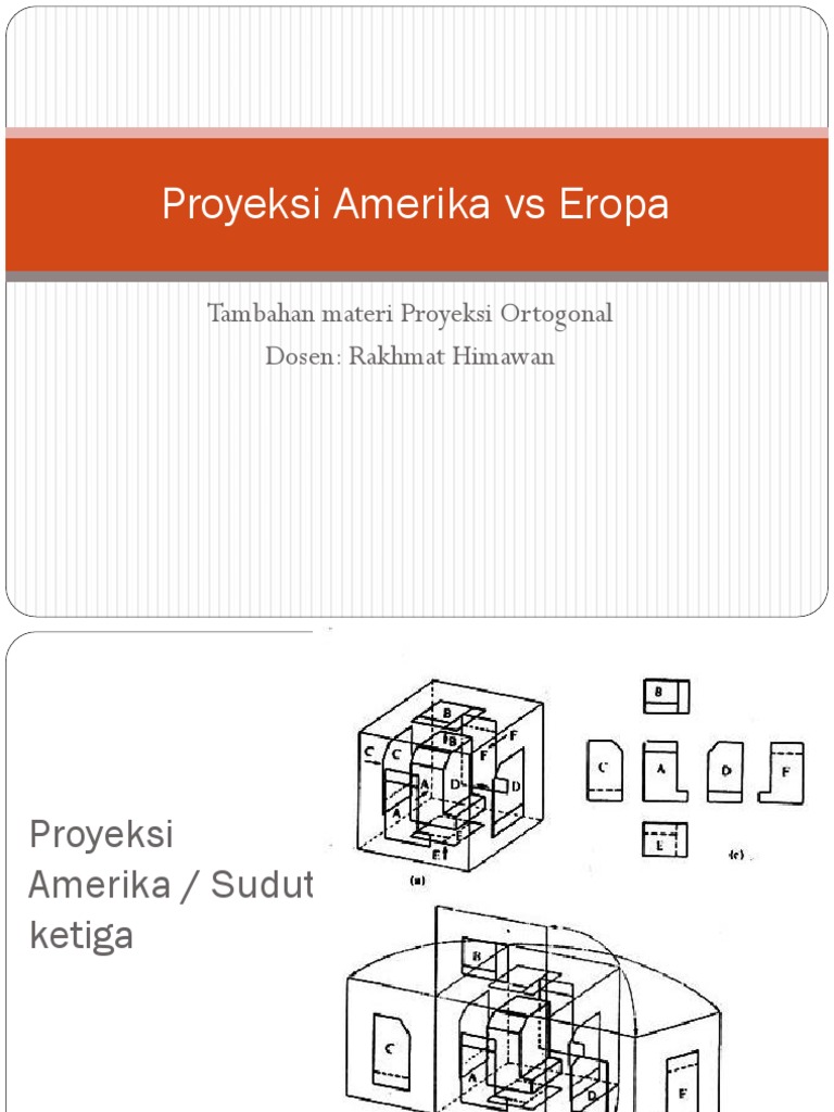 Proyeksi Amerika Vs Eropa PDF | PDF