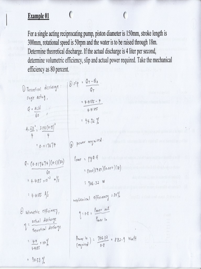 4 Reciprocating Pump | PDF