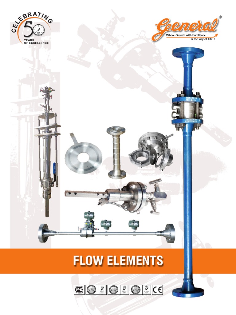 Flow Elements Brochure | PDF | Flow Measurement | Pipe (Fluid Conveyance)