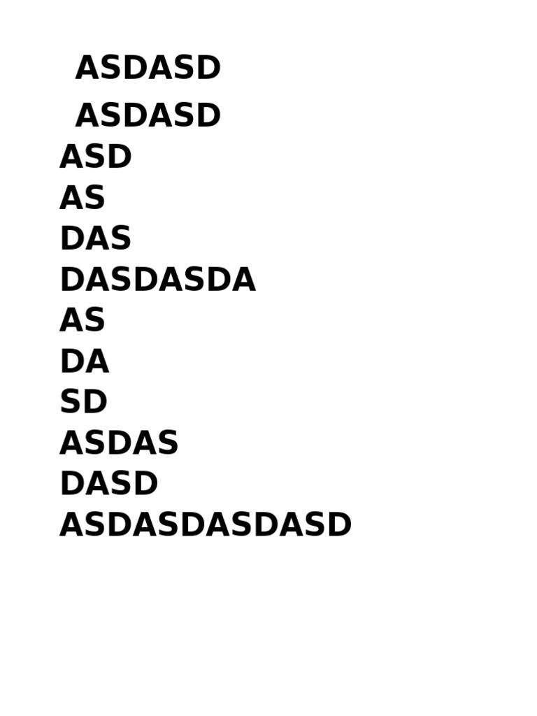 Asdasd Asdasd ASD AS DAS Dasdasda AS DA SD Asdas Dasd Asdasdasdasd | PDF