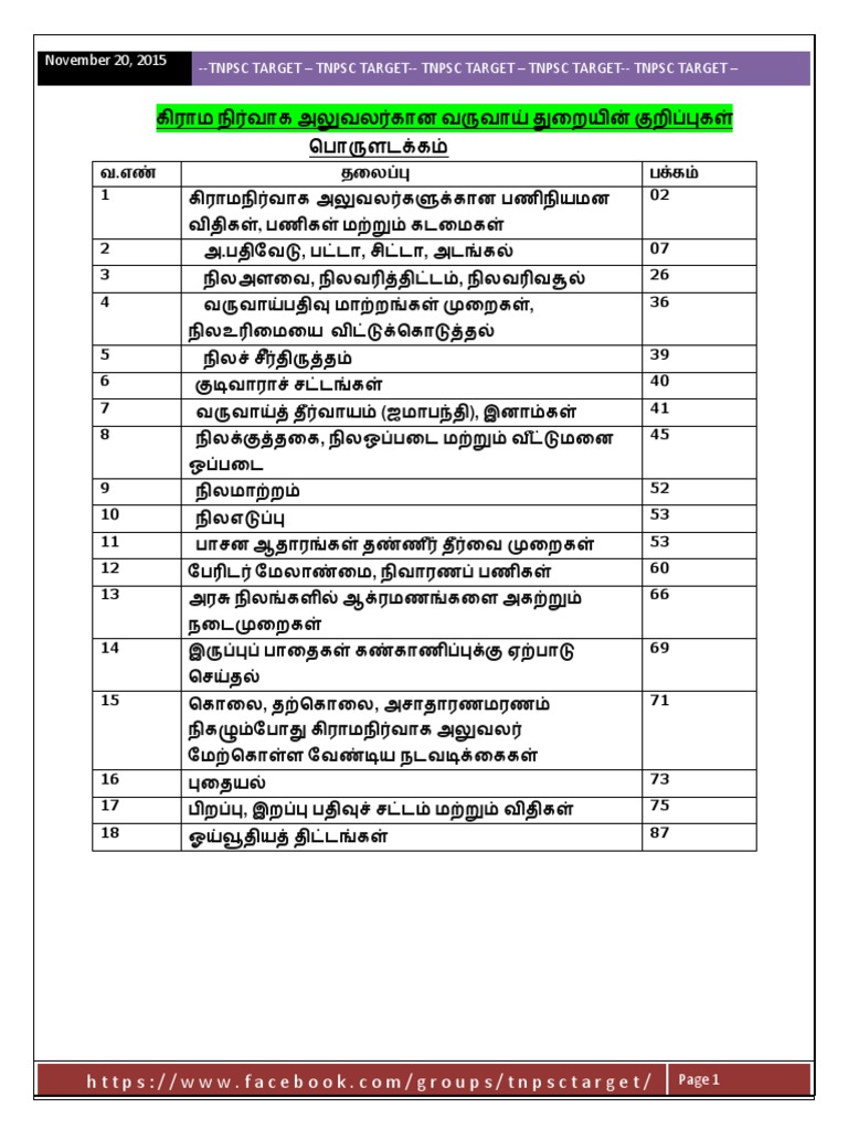 VAO Dept Full Notes PDF | PDF