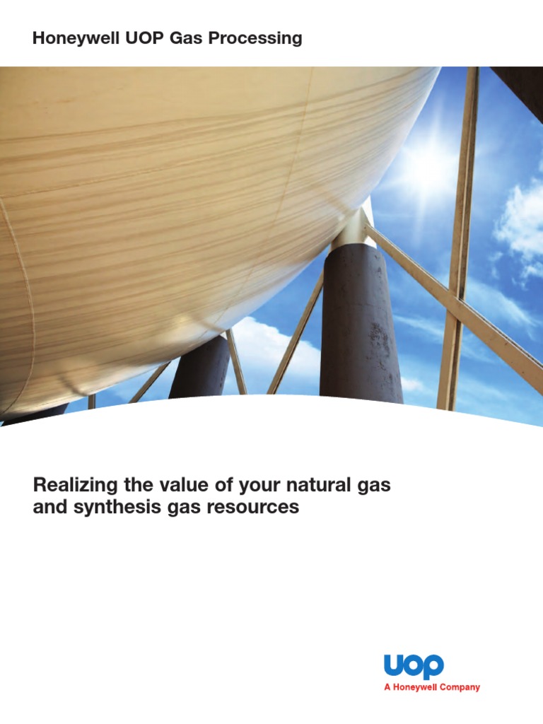 Uop Gas Processing Overview Brochure | PDF | Natural Gas Processing ...