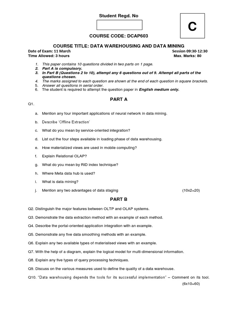 Dataware House | PDF